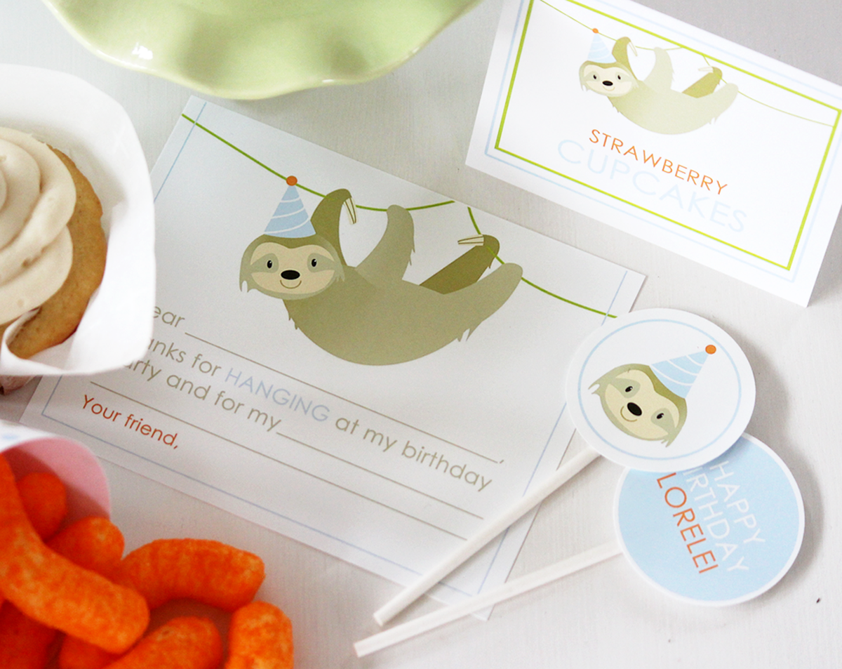 Sloths Birthday Party Ideas | Photo 5 of 10 | Catch My Party