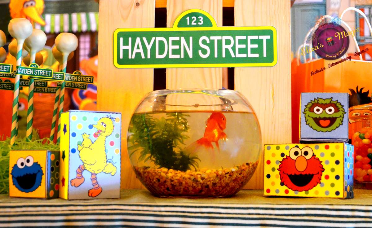 Sesame Street Birthday Party Ideas | Photo 1 of 10 | Catch My Party
