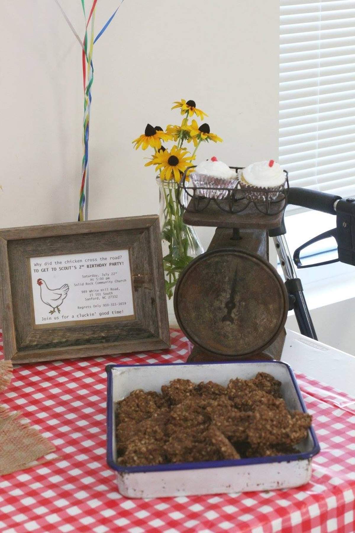 Chicken Birthday Party Ideas | Photo 16 of 31 | Catch My Party