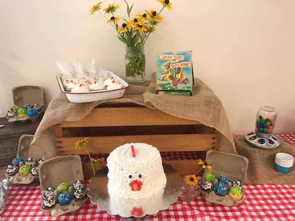 Chicken Birthday Party Ideas | Photo 27 of 31 | Catch My Party