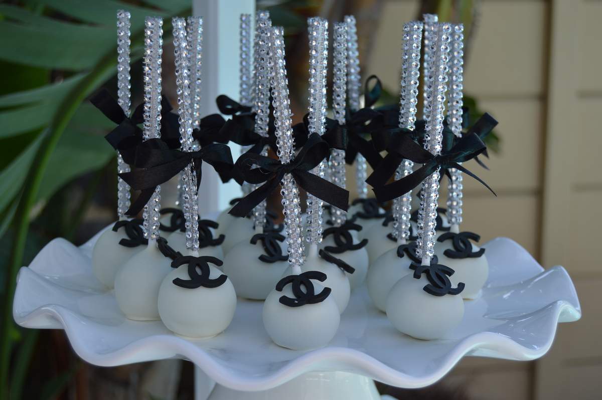 Coco Chanel Birthday Party Ideas | Photo 16 of 29 | Catch My Party