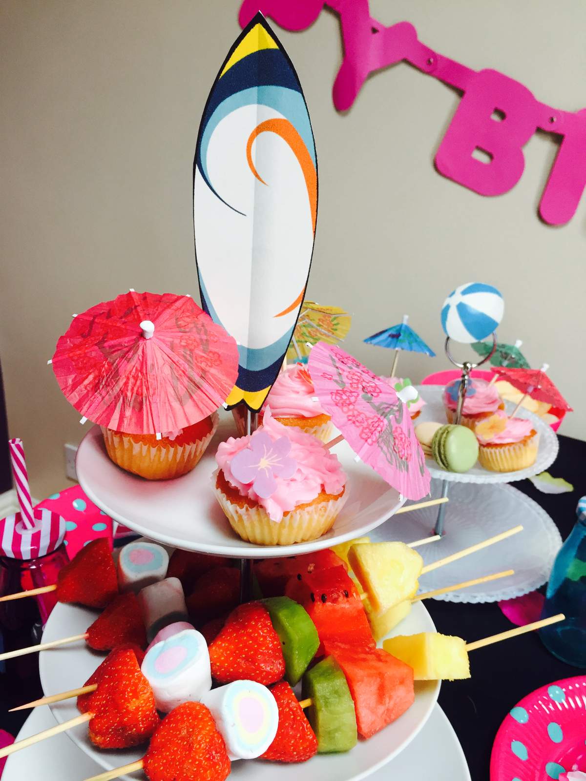 Hawaiian pool party Birthday Party Ideas | Photo 1 of 32 | Catch My Party