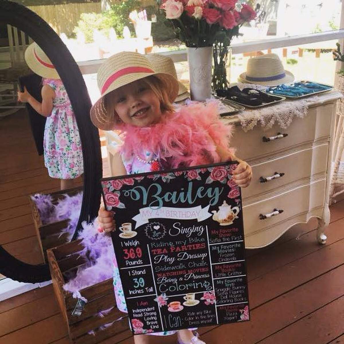 Vintage Tea Party / Birthday "Bailey's 4th Birthday Tea Party " | Catch ...