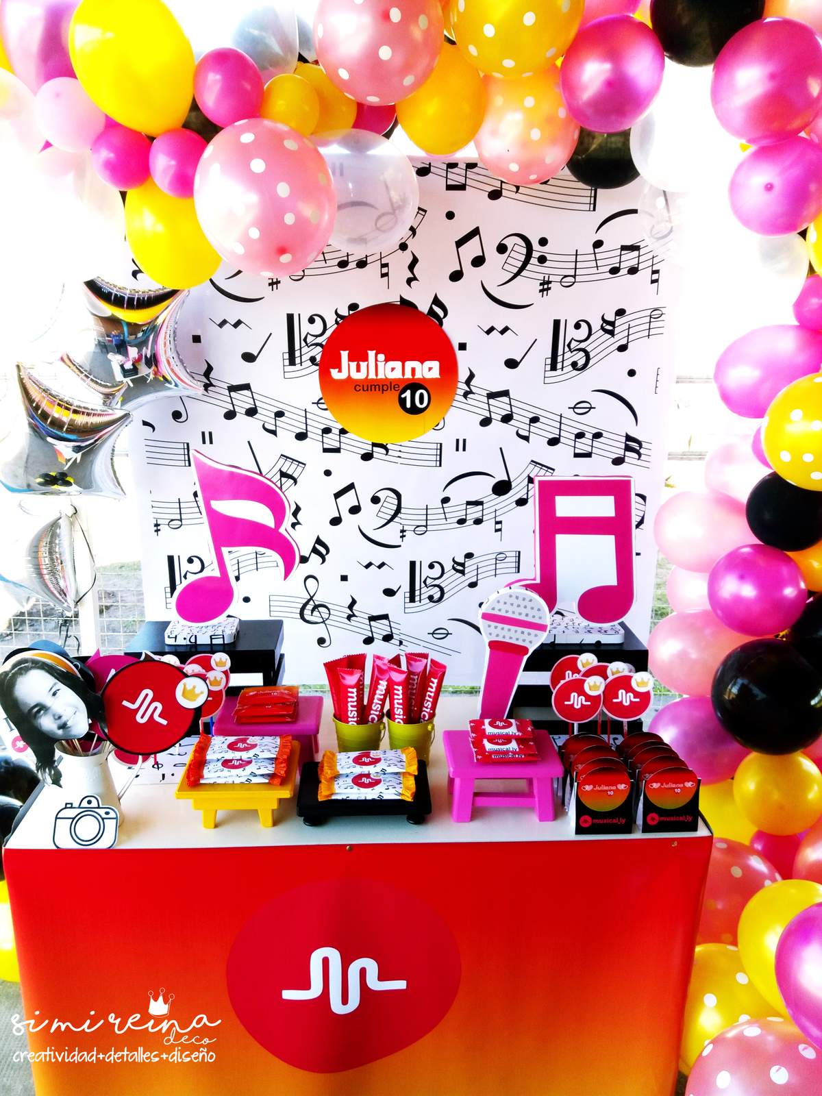Music / Instruments Birthday Party Ideas | Photo 8 of 10 | Catch My Party