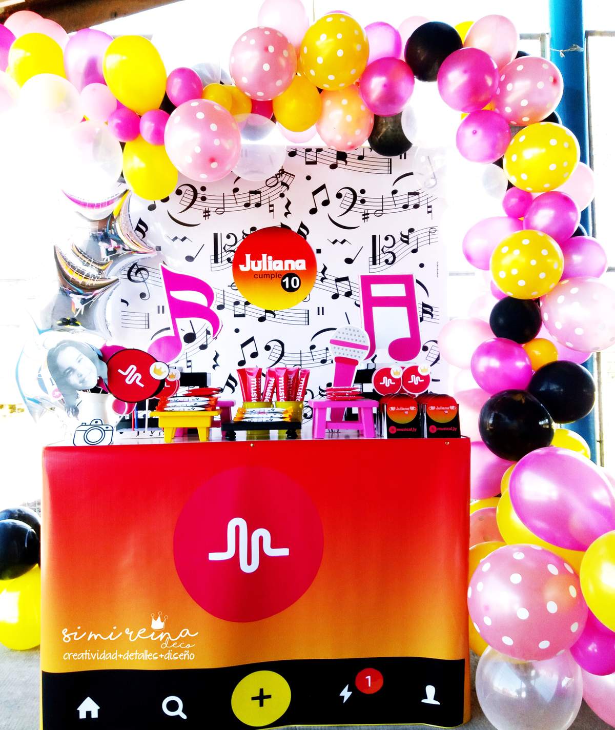 Music / Instruments Birthday Party Ideas | Photo 8 of 10 | Catch My Party