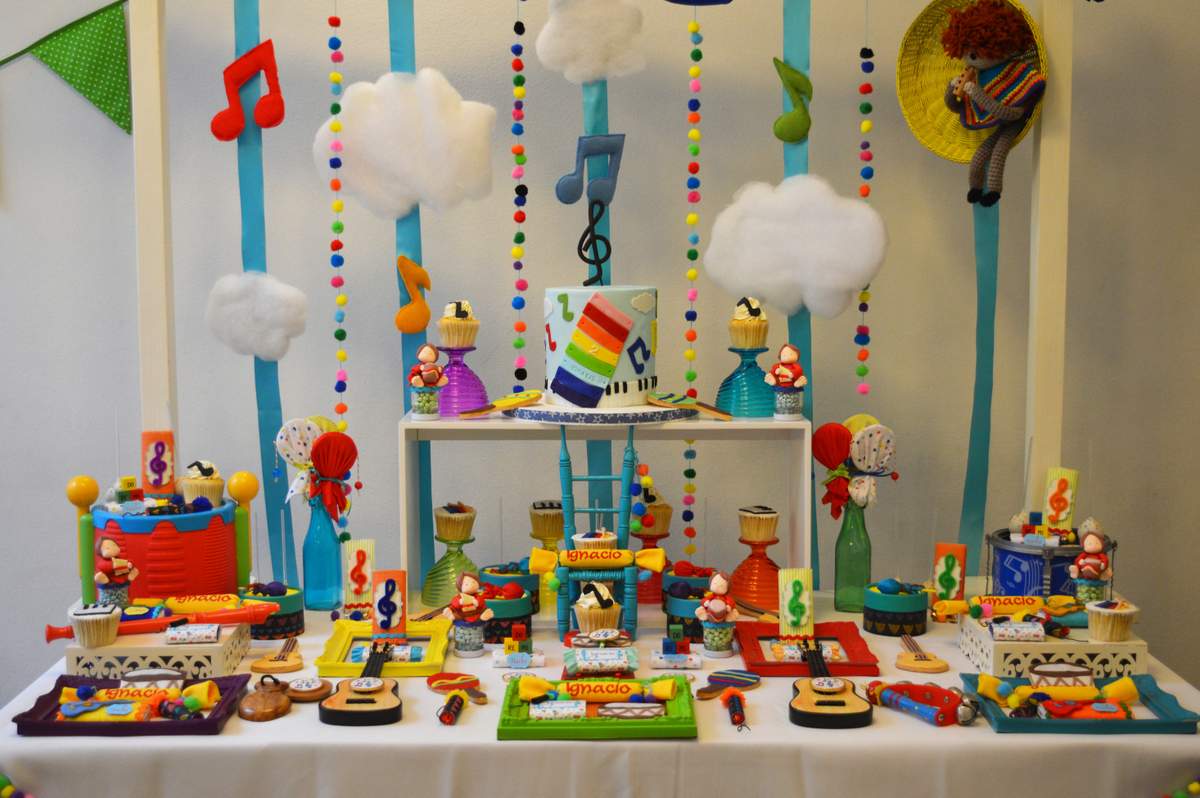Music / Instruments Birthday Party Ideas | Photo 11 of 21 | Catch My Party