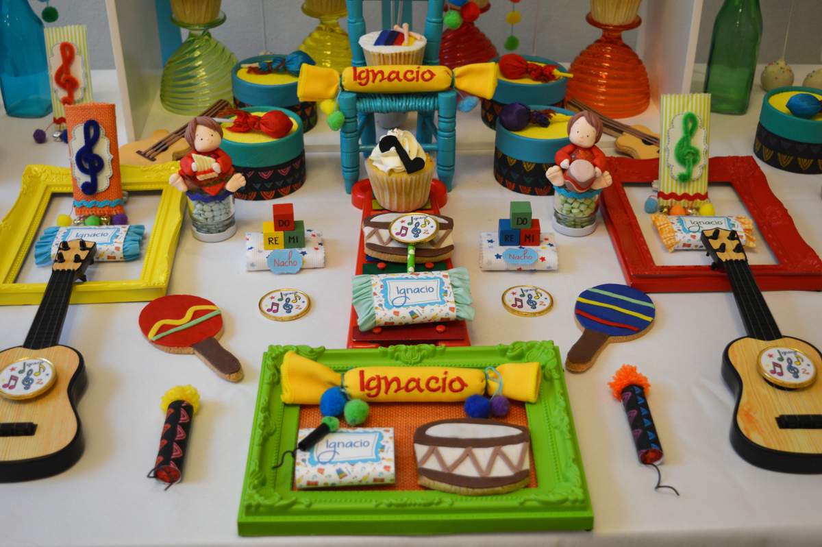 Music / Instruments Birthday Party Ideas | Photo 11 of 21 | Catch My Party