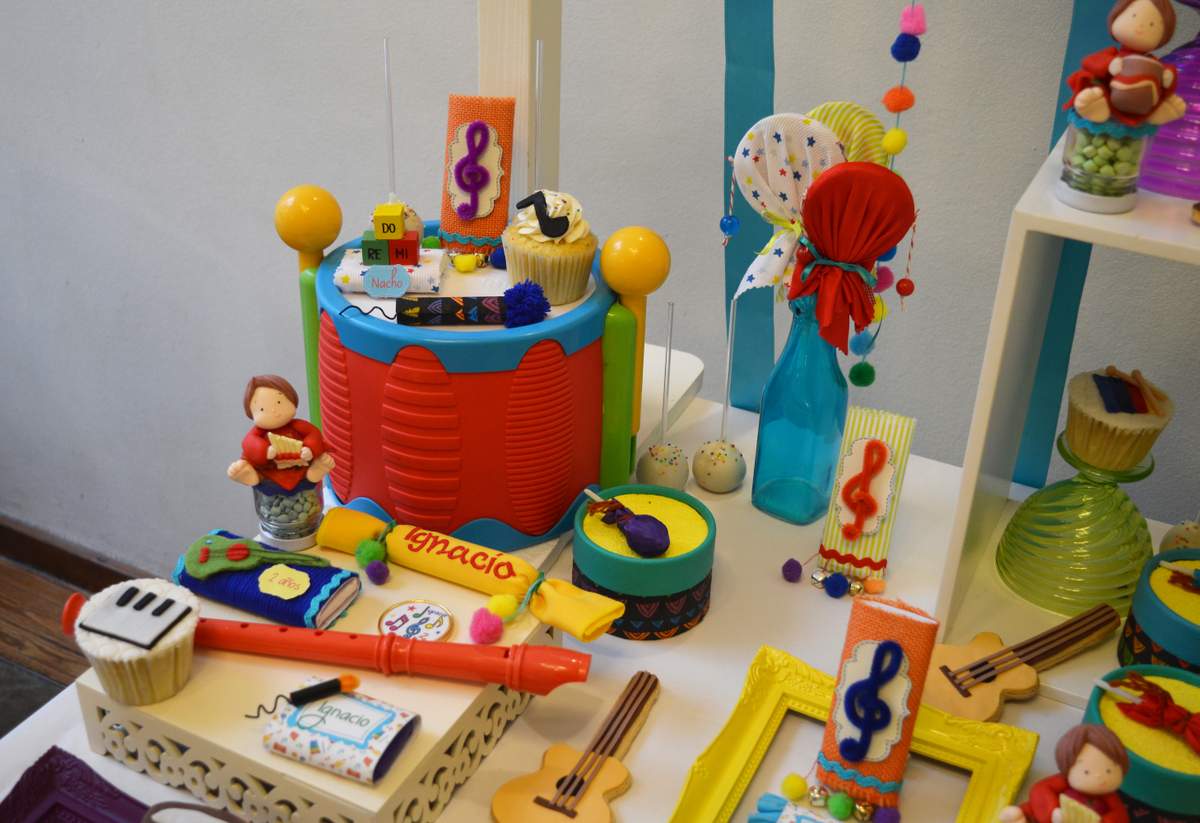 Music / Instruments Birthday Party Ideas | Photo 11 of 21 | Catch My Party