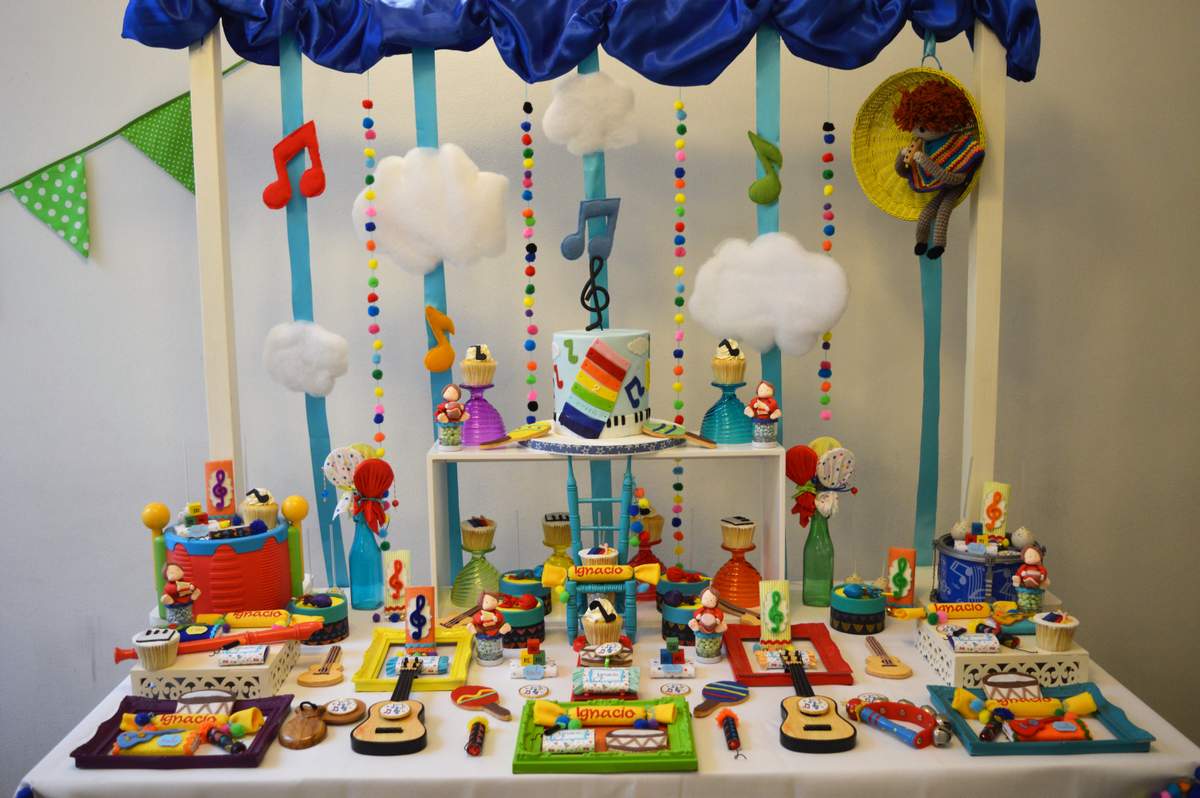 Music / Instruments Birthday Party Ideas | Photo 11 of 21 | Catch My Party