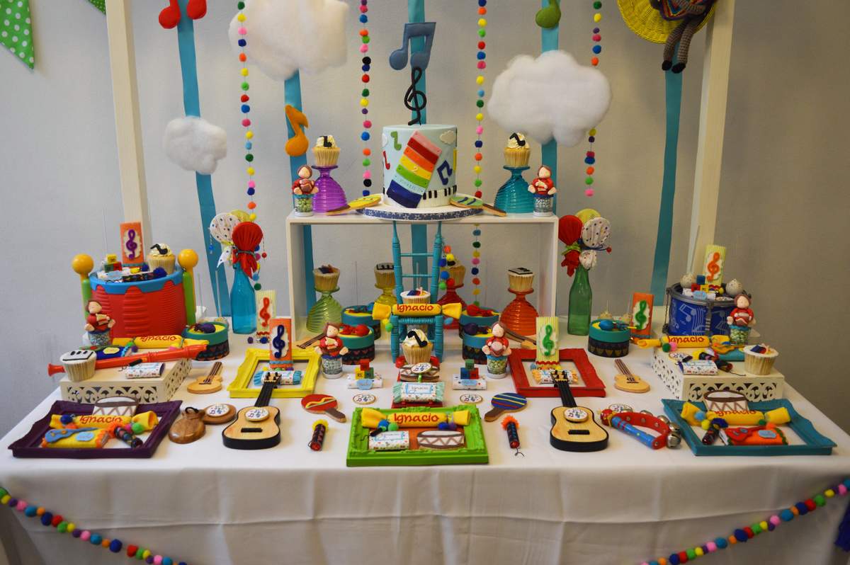 Music / Instruments Birthday Party Ideas | Photo 11 of 21 | Catch My Party