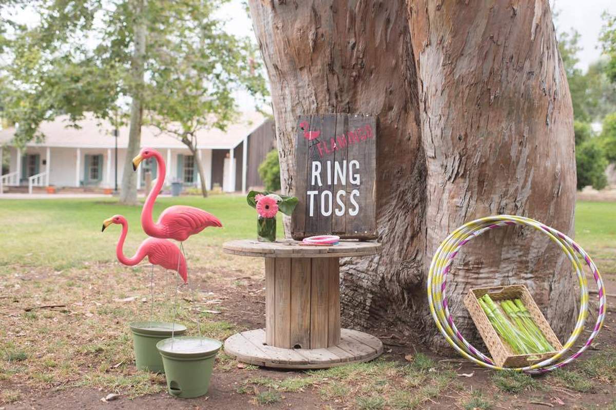 Flamingle Birthday Party Ideas | Photo 6 of 30 | Catch My Party