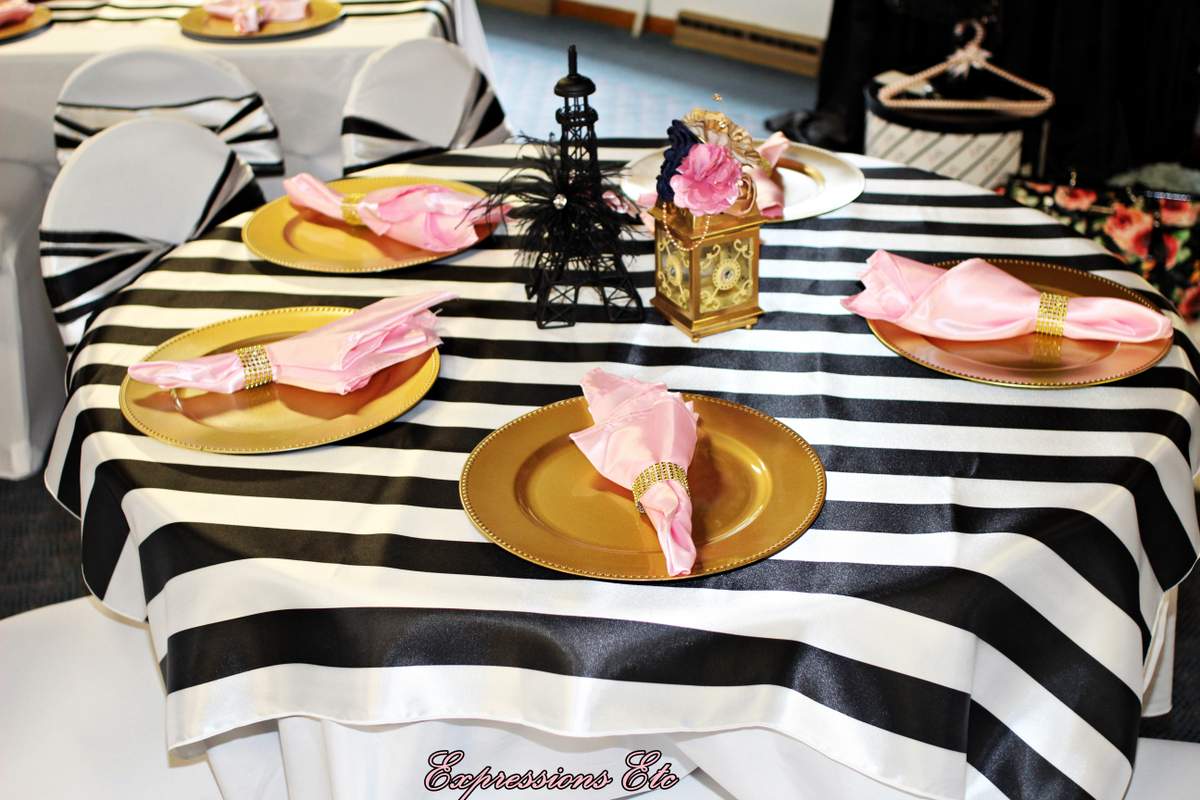 Paris Theme Tea Party Party Ideas | Photo 17 of 20 | Catch My Party