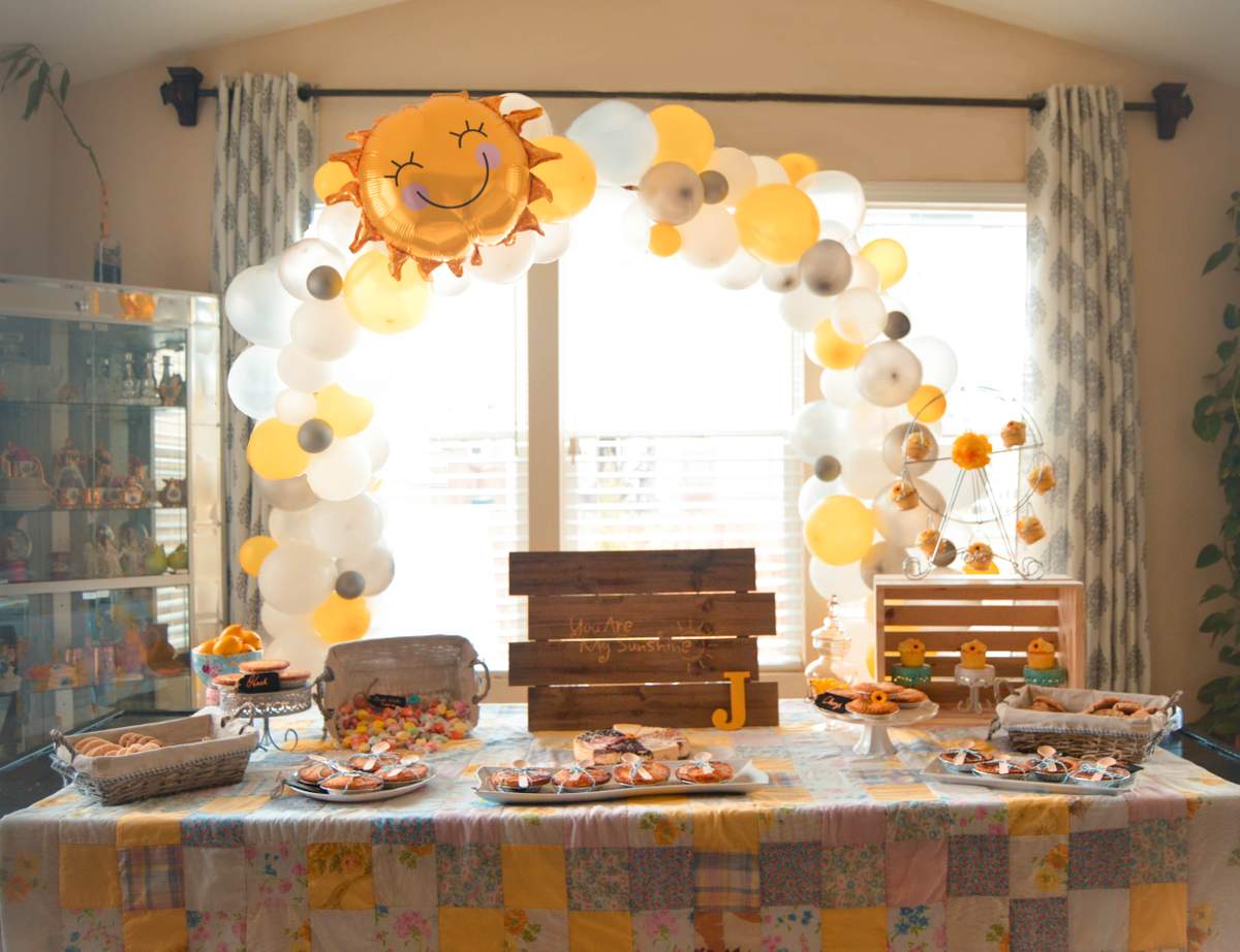 You are my Sunshine Baby Shower Party Ideas | Photo 5 of 24 | Catch My ...
