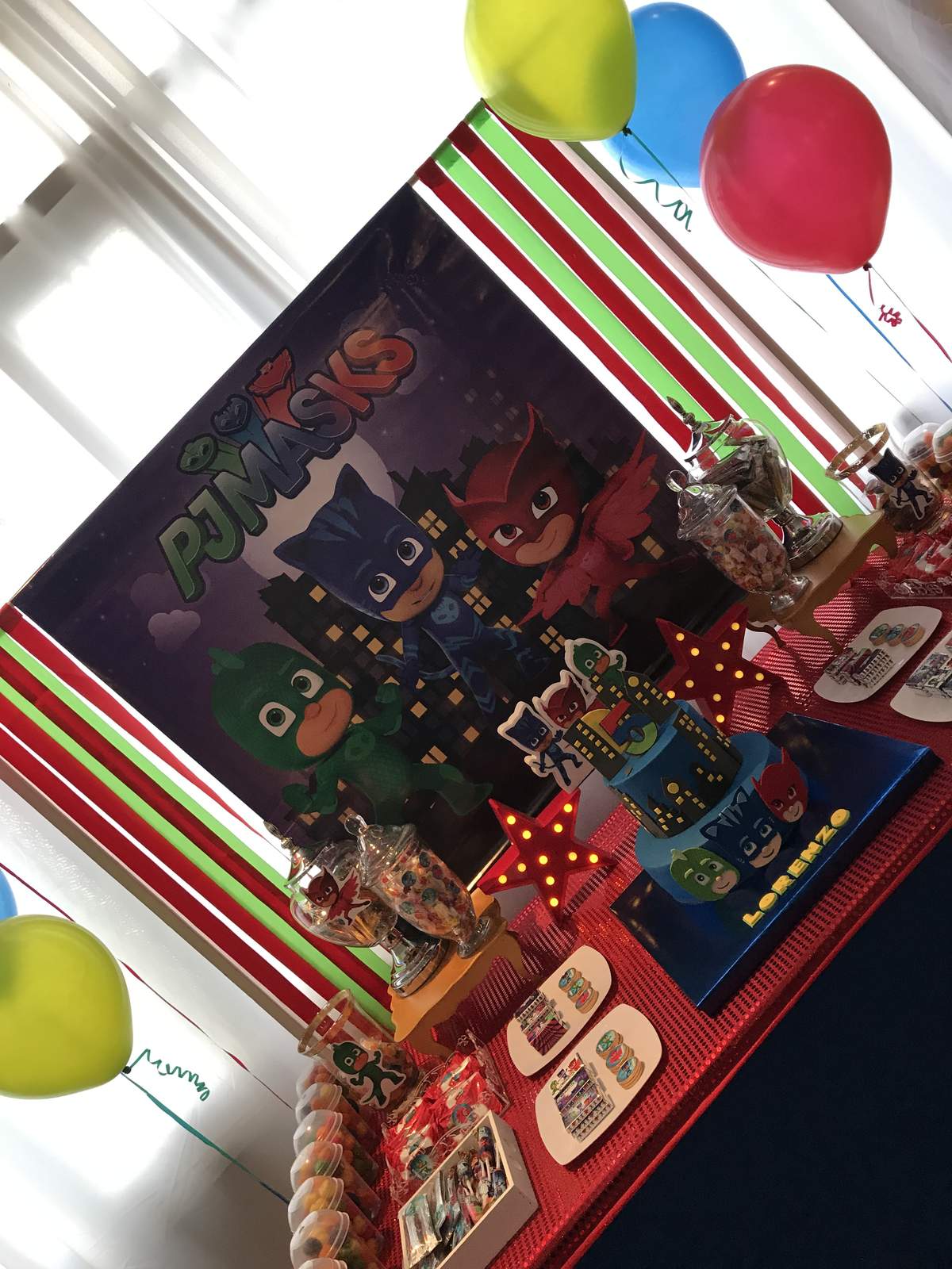 PJ Masks Birthday Party Ideas | Photo 7 of 12 | Catch My Party