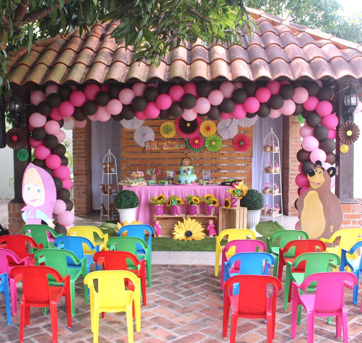 Masha and The Bear Birthday Party Ideas | Photo 6 of 16 | Catch My Party