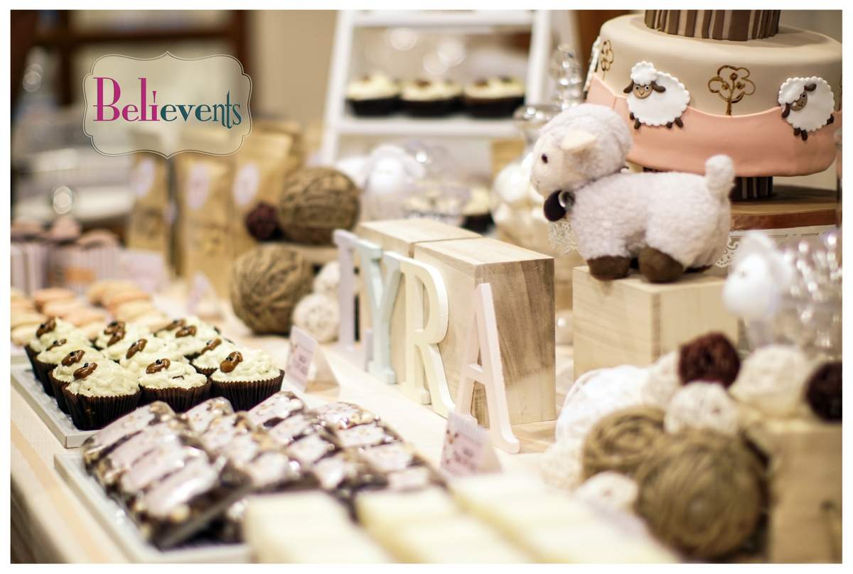 Sheep / Lambs Baptism Party Ideas | Photo 1 of 11 | Catch My Party