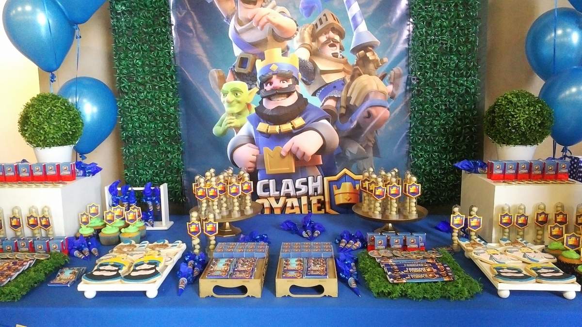 Clash Royale Birthday Party Ideas | Photo 6 of 15 | Catch My Party