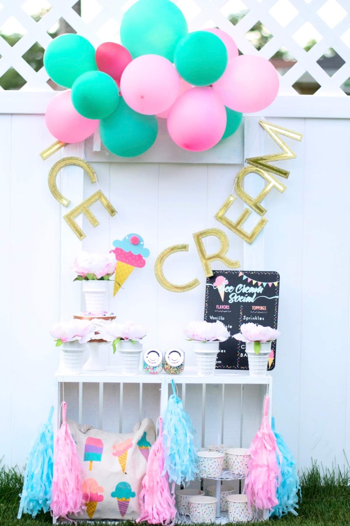 Ice Cream / Summer "Ice Cream Social" | Catch My Party