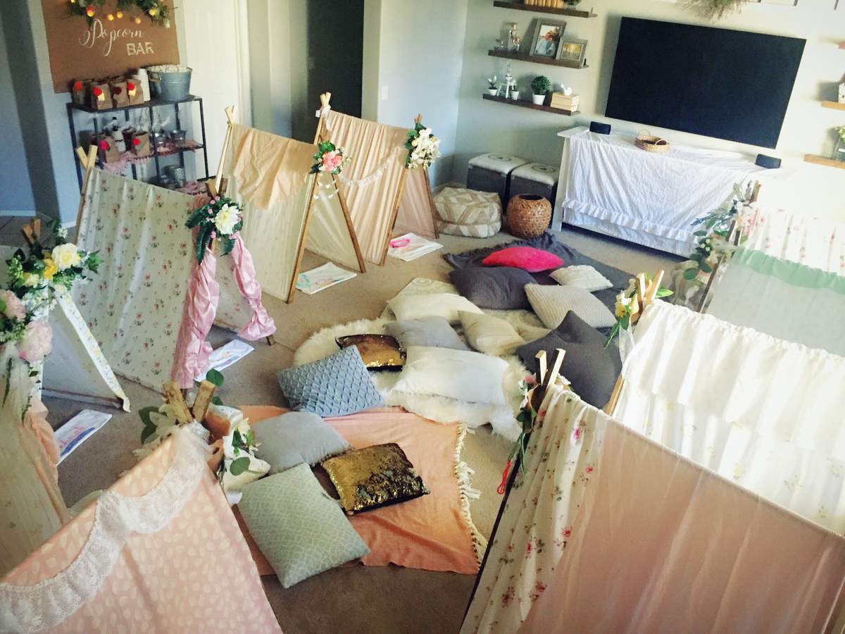 Boho sleepover Birthday Party Ideas | Photo 1 of 6 | Catch My Party