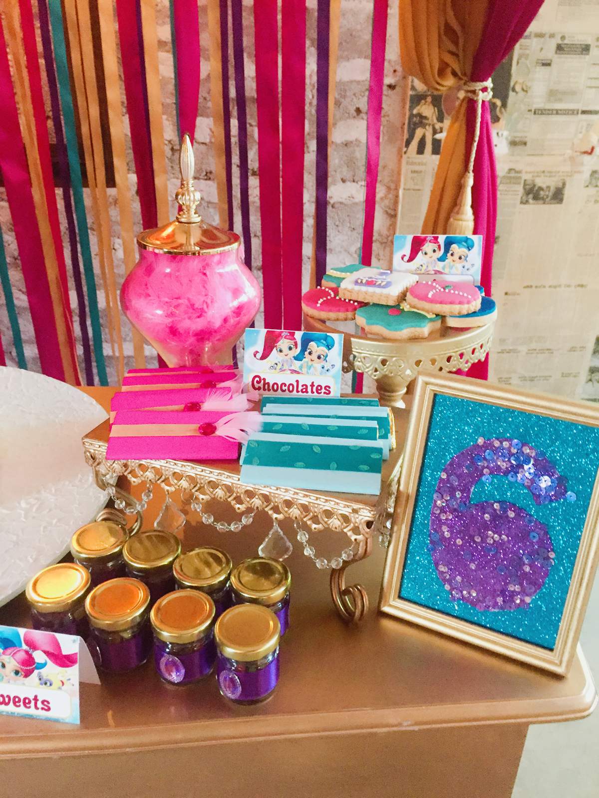Shimmer nad shine Birthday Party Ideas | Photo 2 of 16 | Catch My Party