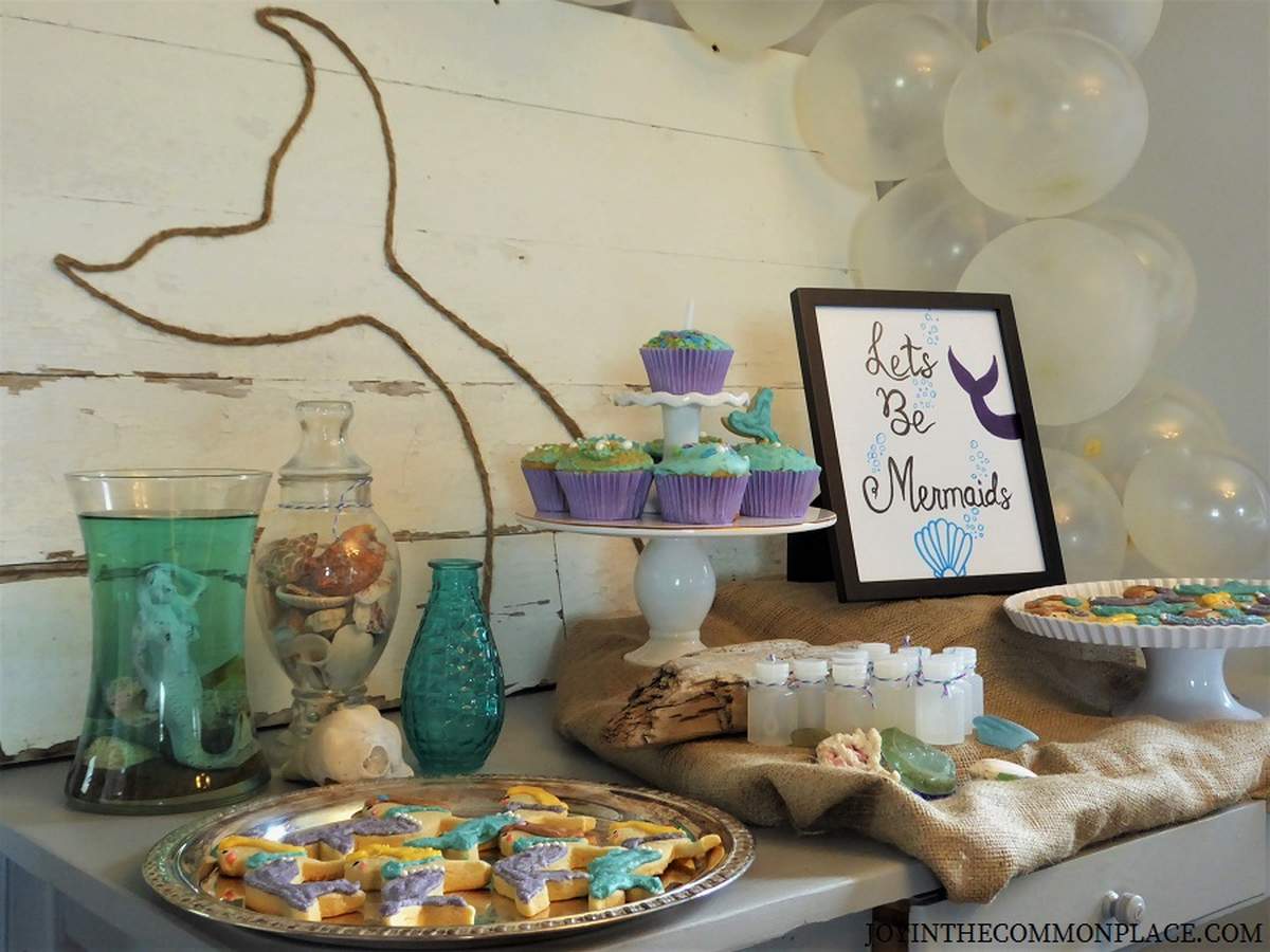 Mermaids Birthday Party Ideas | Photo 3 of 23 | Catch My Party