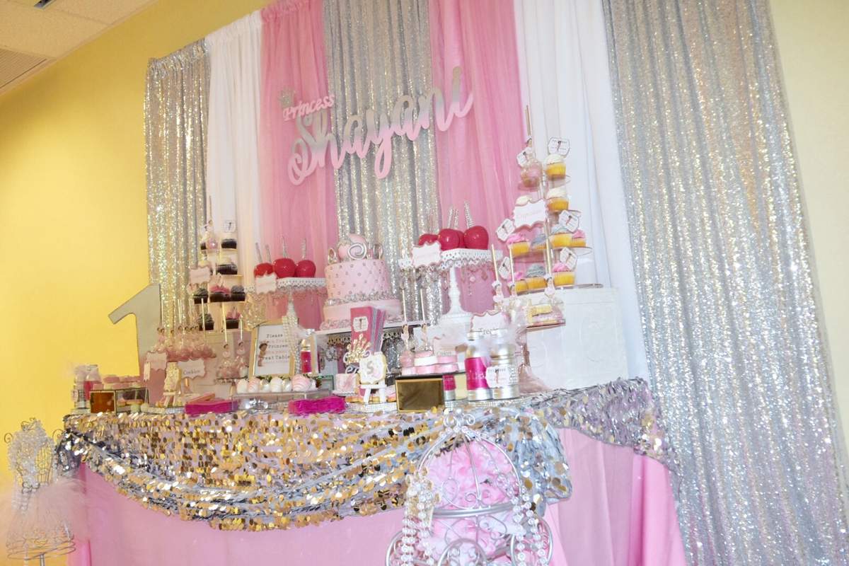 Princess 1st Birthday Birthday Party Ideas | Photo 4 of 35 | Catch My Party