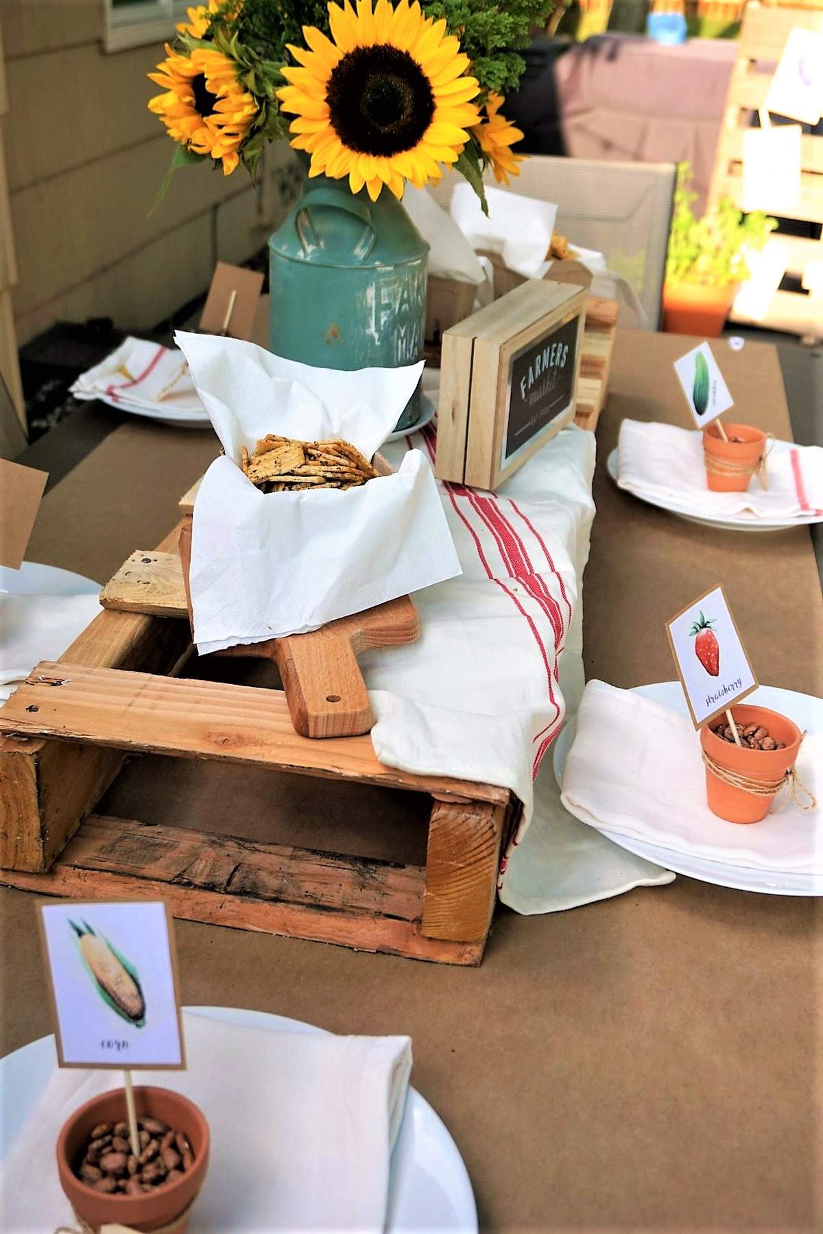 Farmer's Market Summer Party Ideas | Photo 3 of 15 | Catch My Party