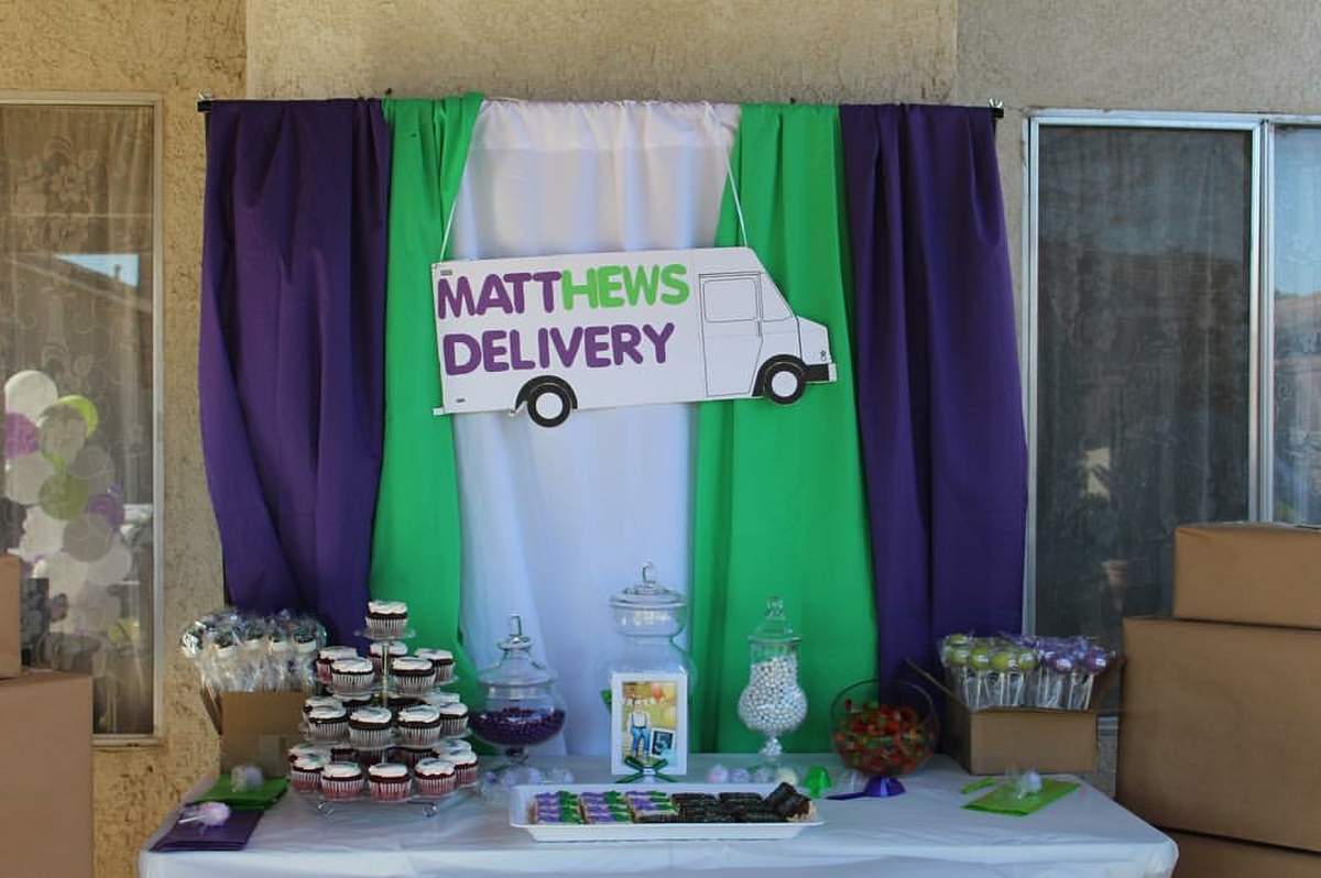 FedEx Delivery Birthday Party Ideas | Photo 6 of 12 | Catch My Party