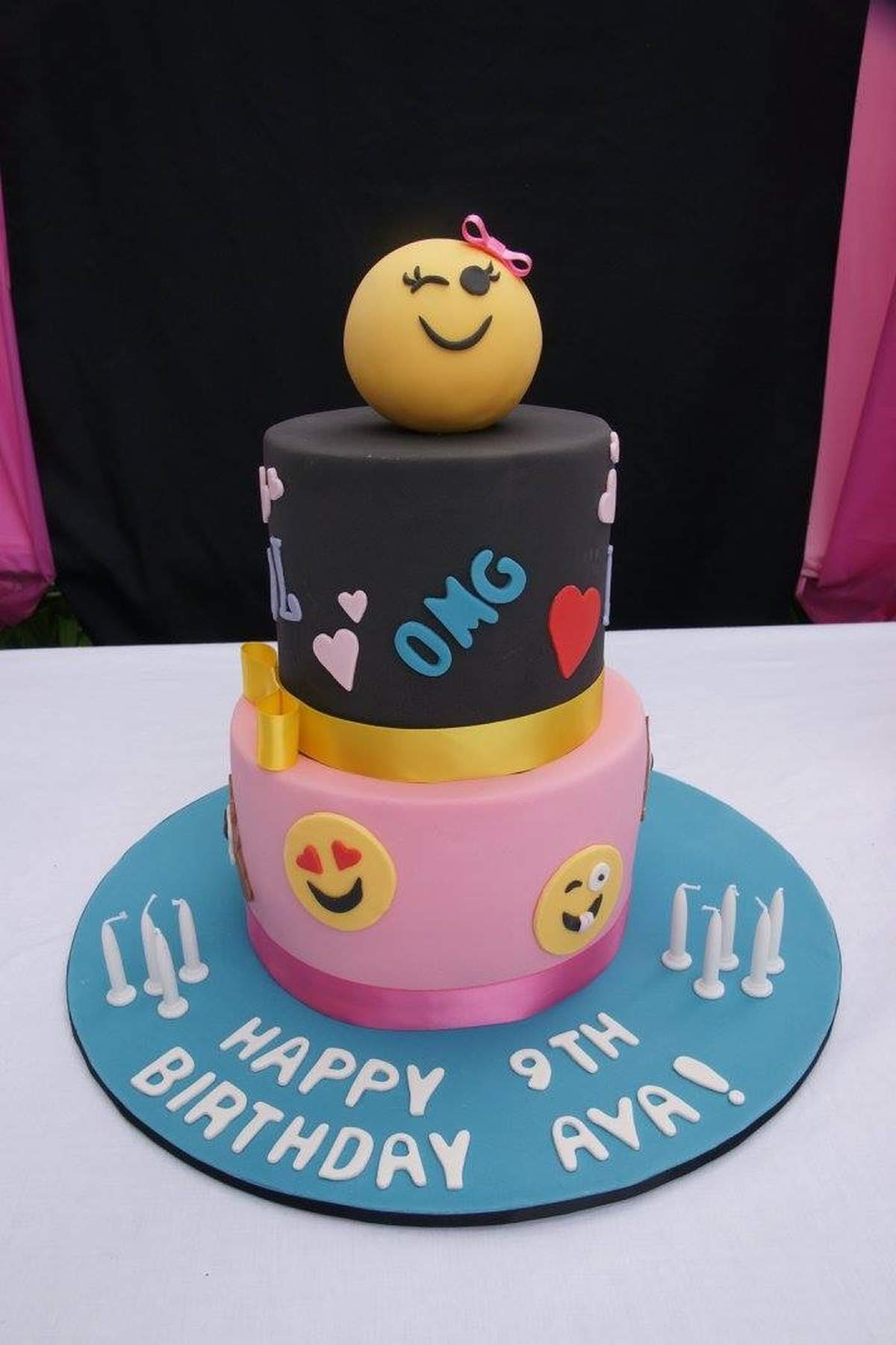 Emoji / Birthday "Ava's 9th Emoji Party" | Catch My Party
