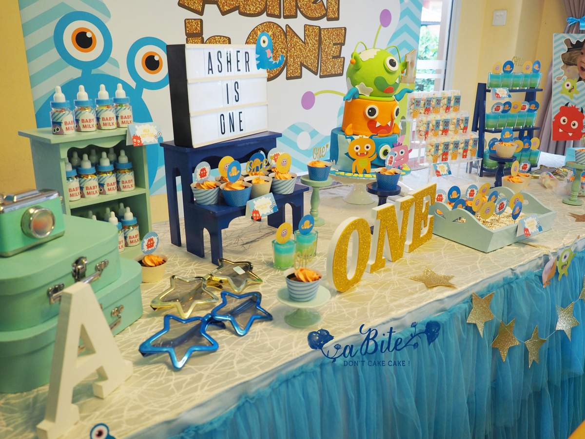 Monsters Birthday Party Ideas | Photo 2 of 7 | Catch My Party