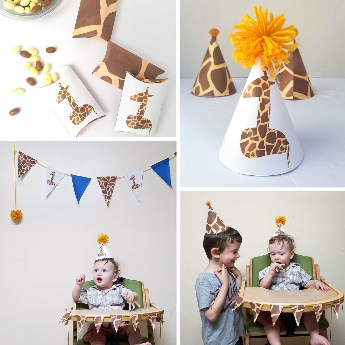 One Giraffe Birthday Party Ideas | Photo 9 of 9 | Catch My Party