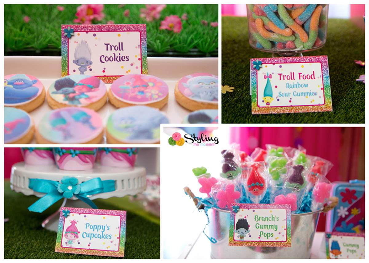 Trolls Birthday Party Ideas | Photo 1 of 38 | Catch My Party