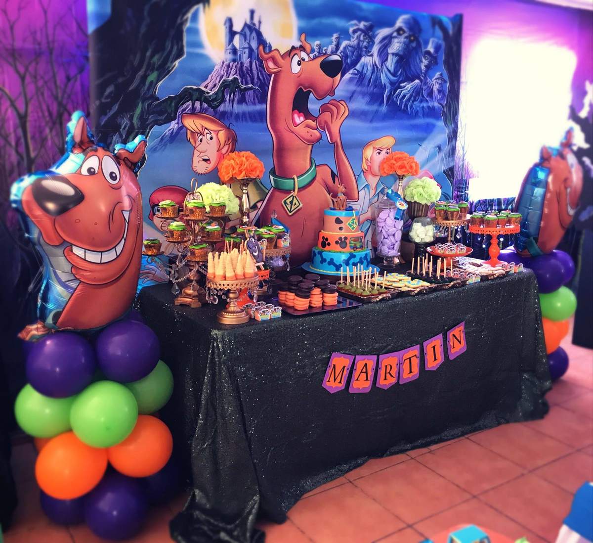 SCOOBY DOO WHERE ARE YOU ??? Birthday Party Ideas | Photo 9 of 54 ...