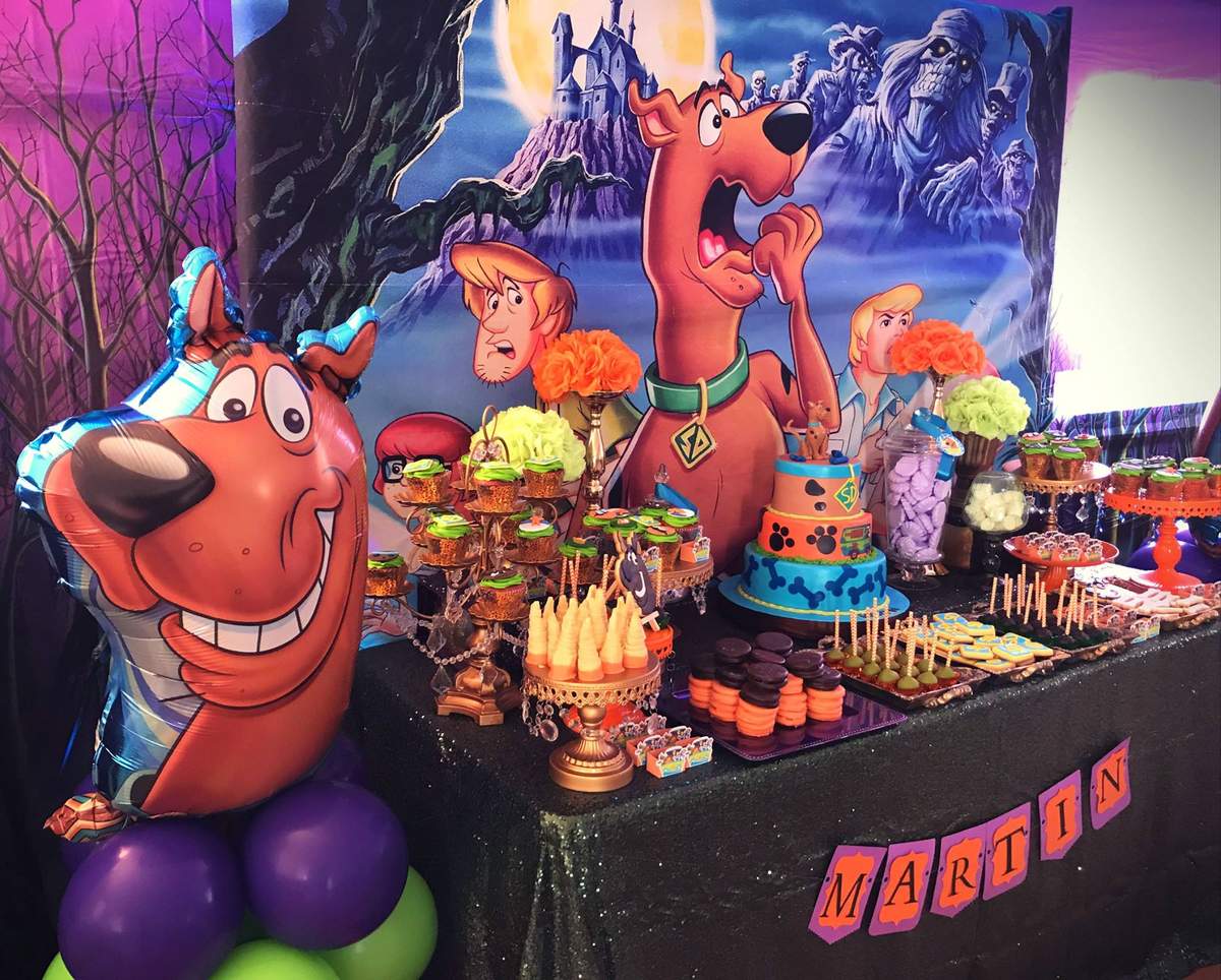 SCOOBY DOO WHERE ARE YOU ??? Birthday Party Ideas | Photo 1 of 54 ...