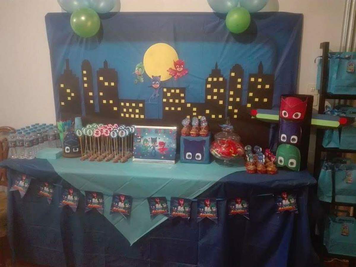 PJ Masks Birthday Party Ideas | Photo 2 of 31 | Catch My Party