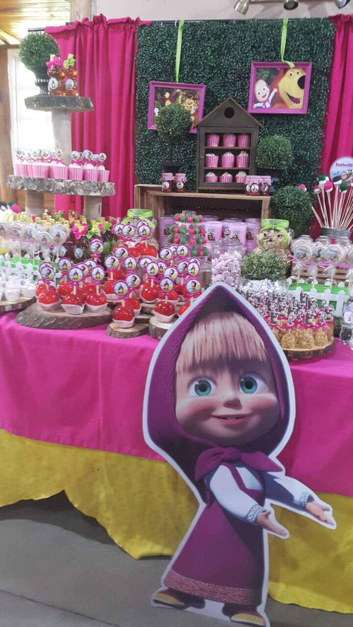 Masha and the Bear Birthday Party Ideas | Photo 1 of 7 | Catch My Party