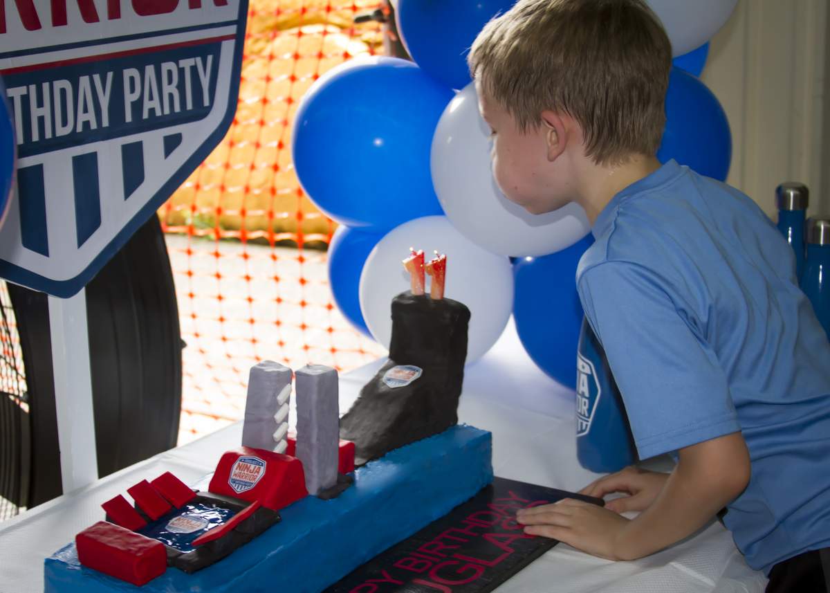 American Ninja Warrior Birthday Party Ideas | Photo 8 of 24 | Catch My ...
