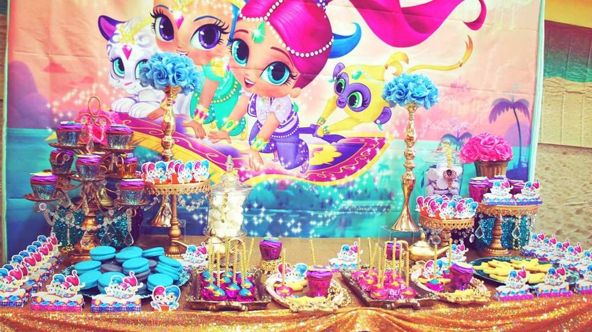 SHIMMER AND SHINE Birthday Party Ideas | Photo 1 of 51 | Catch My Party