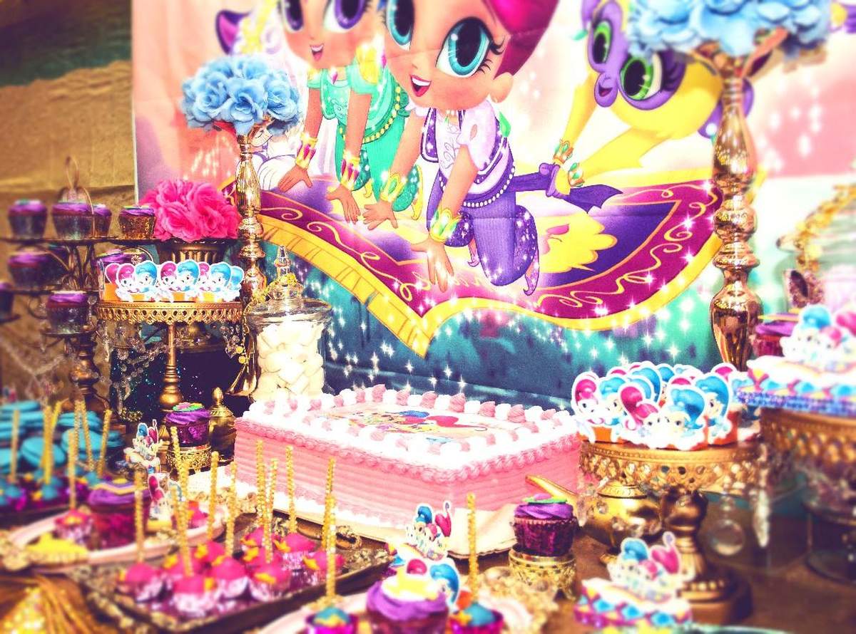 SHIMMER AND SHINE Birthday Party Ideas | Photo 1 of 51 | Catch My Party