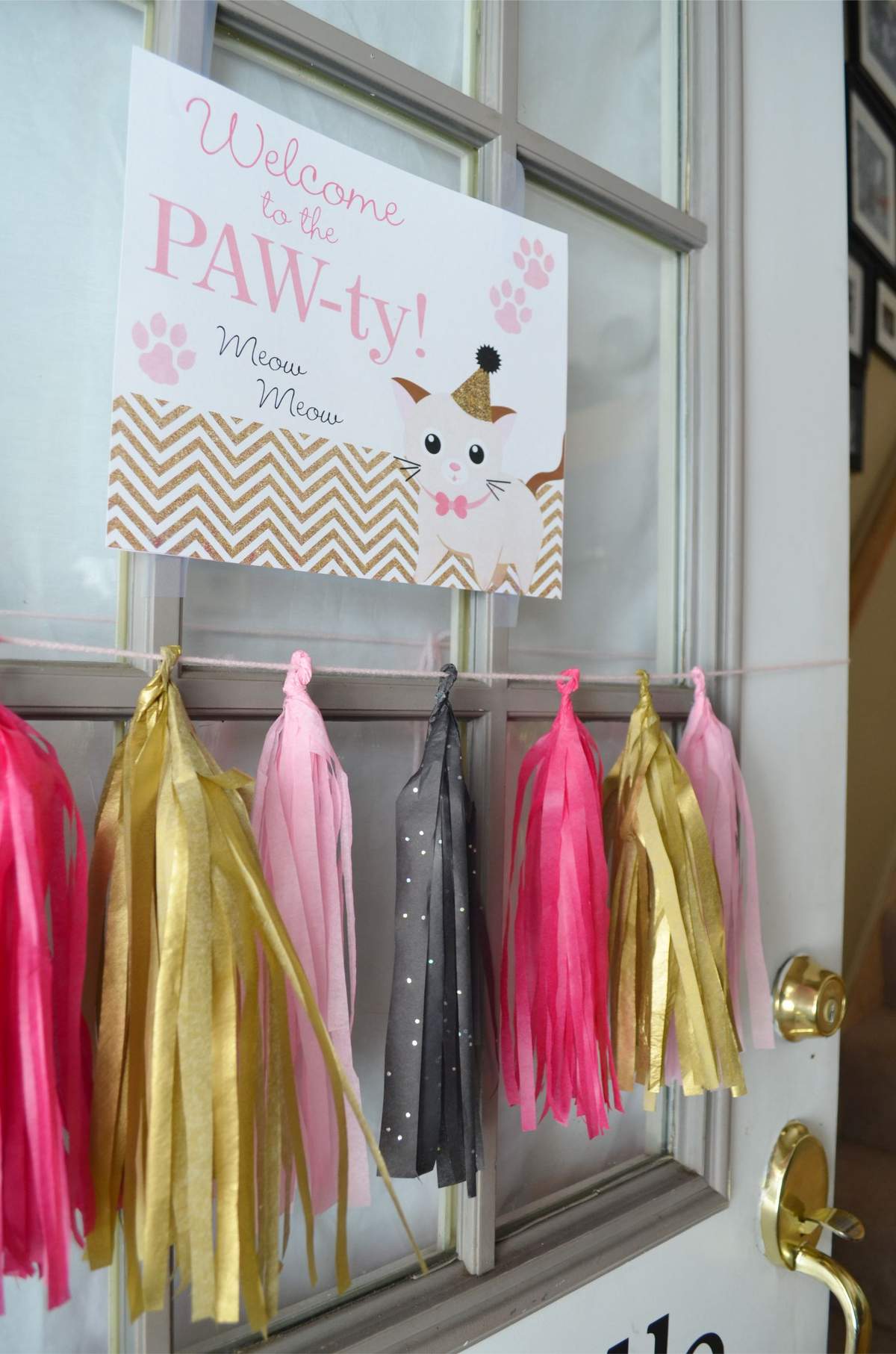 Kitty Cat Birthday Party Ideas | Photo 1 of 32 | Catch My Party