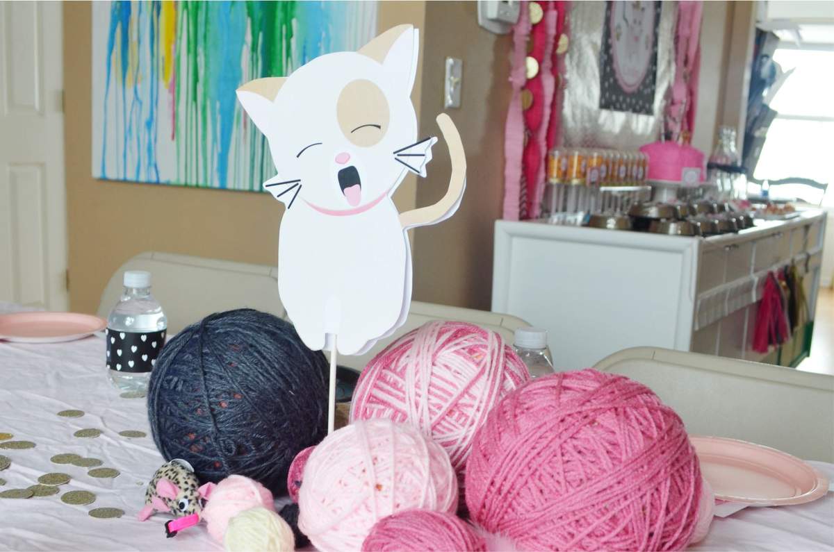 Kitty Cat Birthday Party Ideas | Photo 1 of 32 | Catch My Party