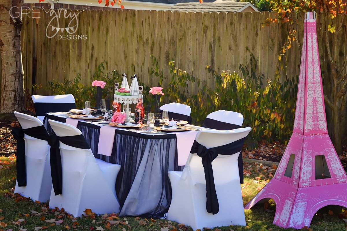 French / Parisian Baby Shower Party Ideas | Photo 1 of 53 | Catch My Party