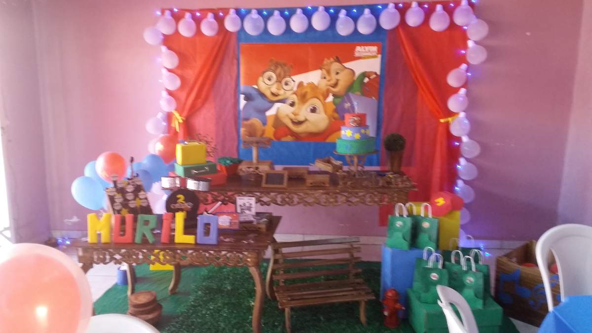 Alvin and the Chipmunks Birthday Party Ideas | Photo 1 of 13 | Catch My ...