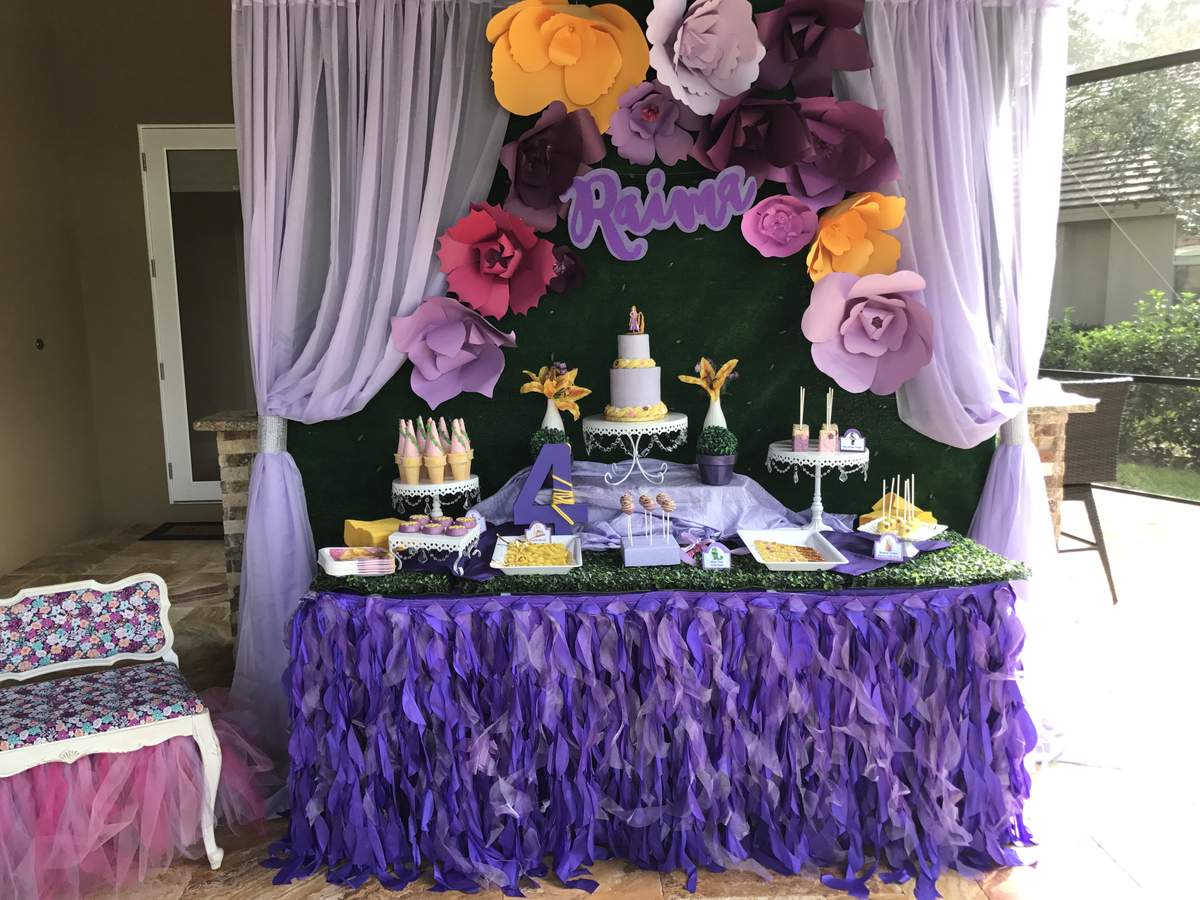Rapunzel / Tangled Birthday Party Ideas | Photo 1 of 30 | Catch My Party