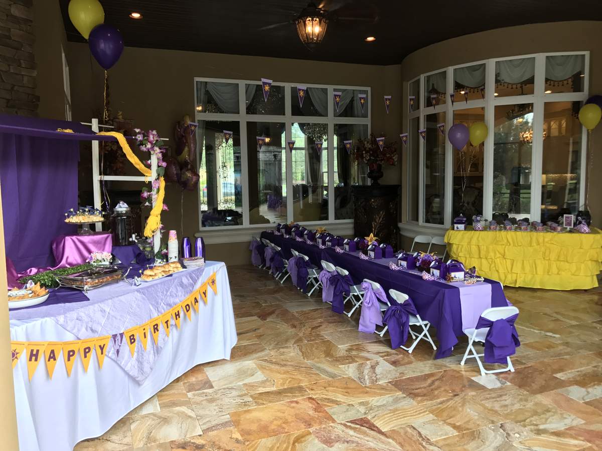 Rapunzel / Tangled Birthday Party Ideas | Photo 1 of 30 | Catch My Party