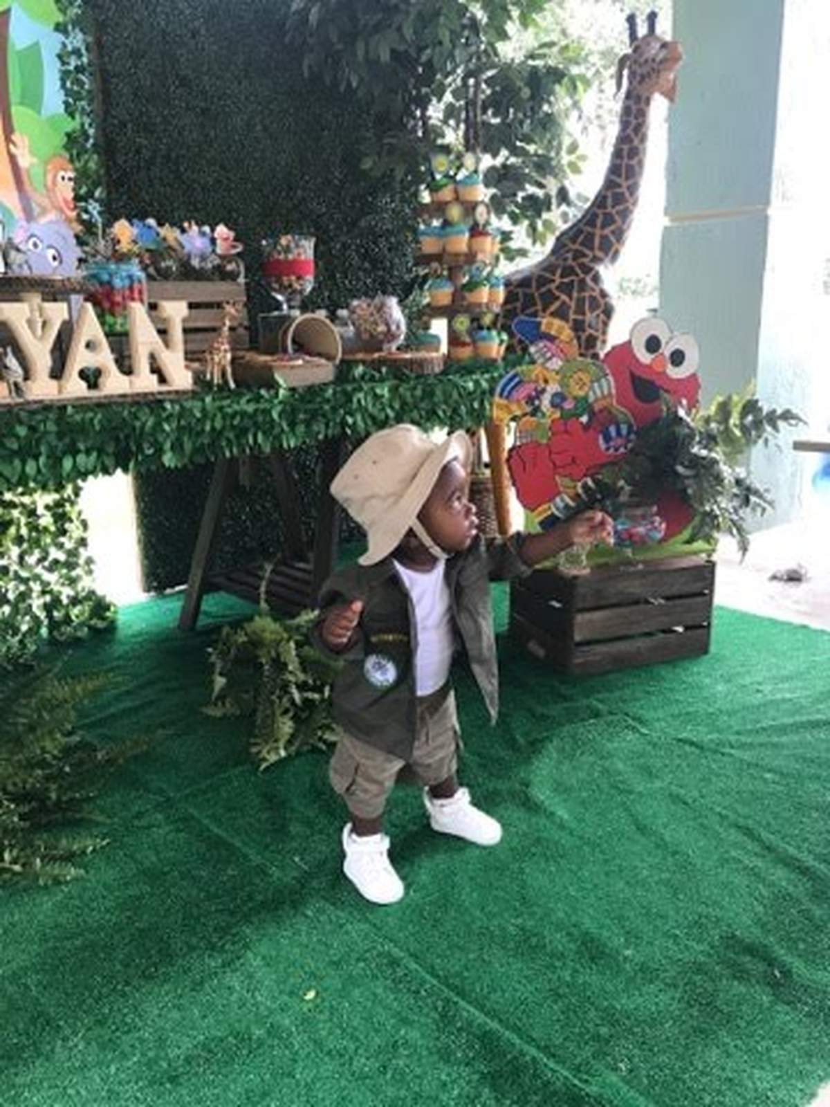 Elmo/Sesame Street Safari Birthday Party Ideas | Photo 9 of 24 | Catch ...