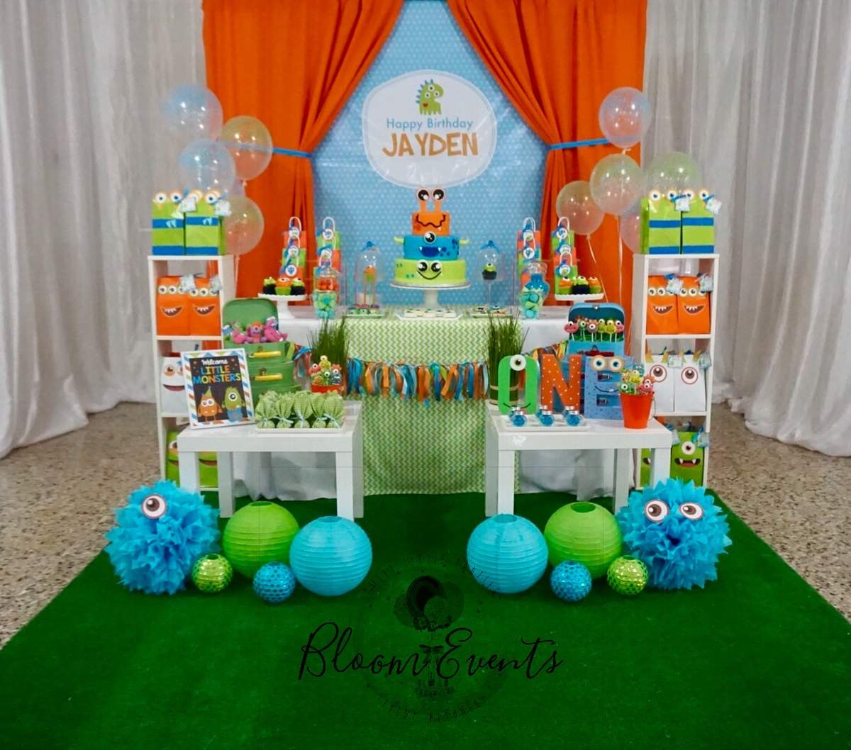 Monster's / Birthday "Monster's Birthday Bash" | Catch My Party