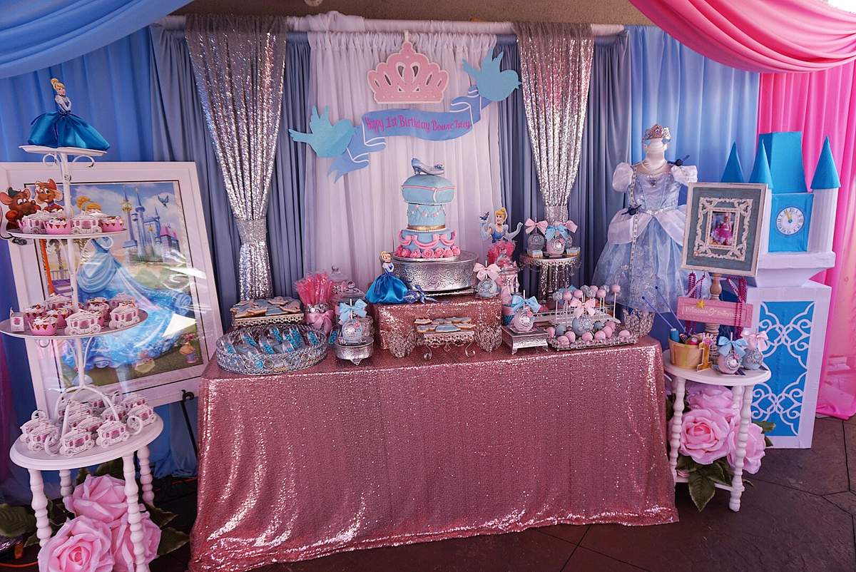 Cinderella Birthday Party Ideas | Photo 1 of 11 | Catch My Party