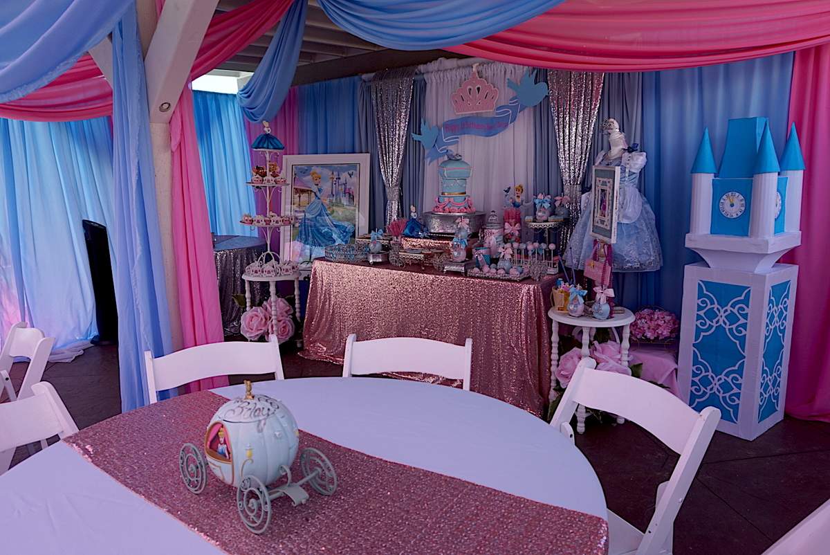 Cinderella Birthday Party Ideas | Photo 1 of 11 | Catch My Party