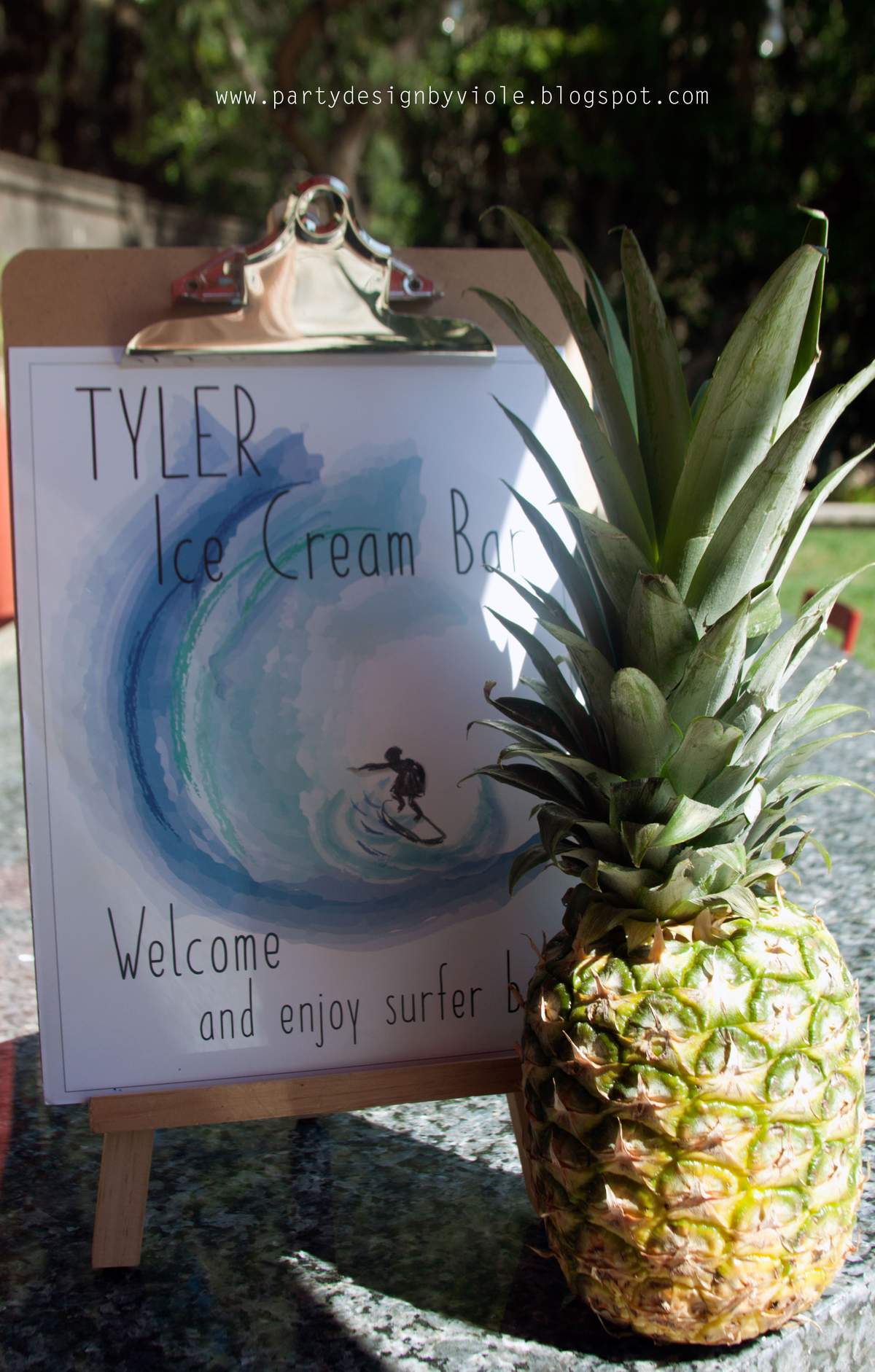 Surf theme birthday party Summer Party Ideas | Photo 23 of 27 | Catch ...